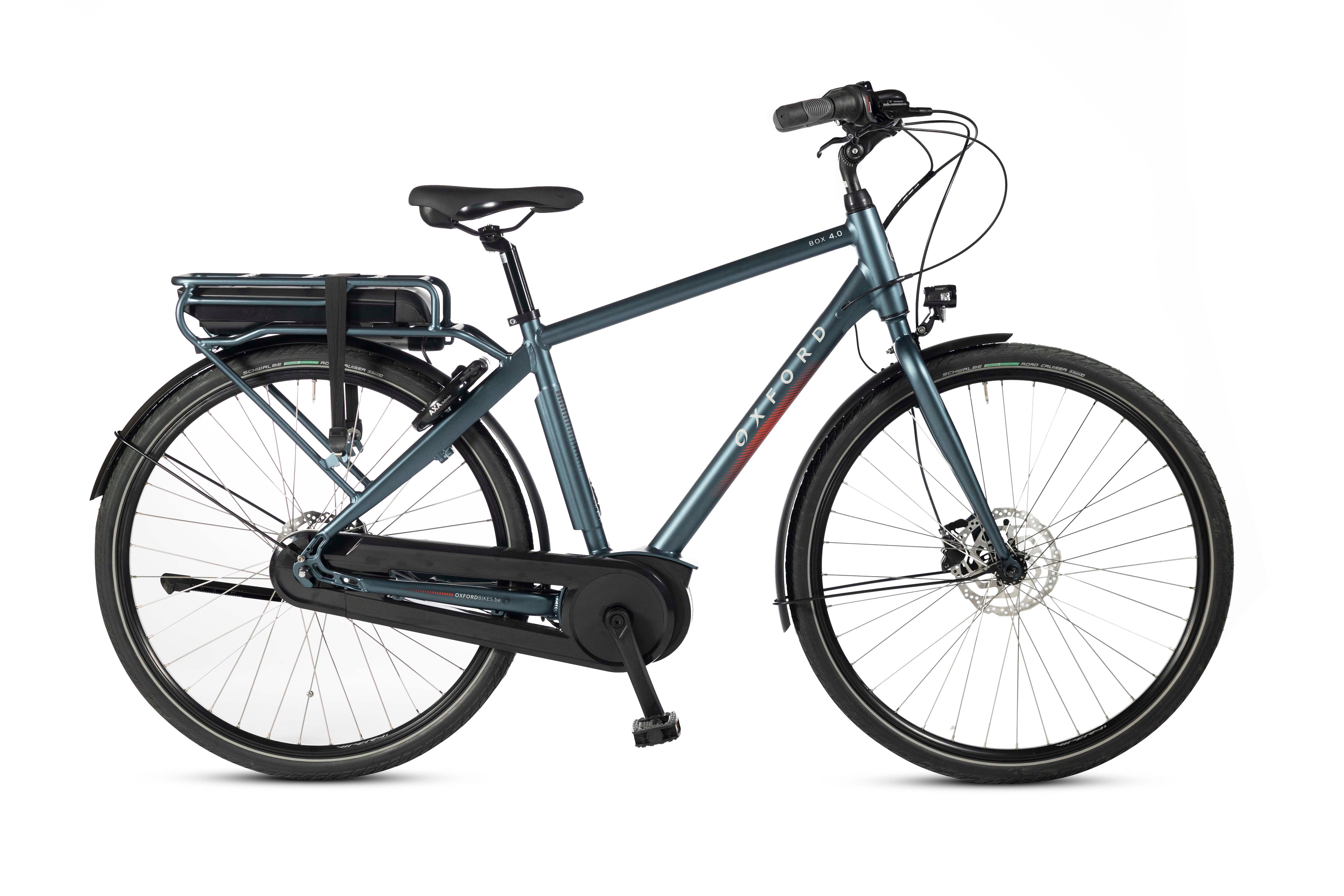 BOX 4.0 N7+DISC HEER 50 MAT ZWARTBLAUW – Oxford Bikes Shop