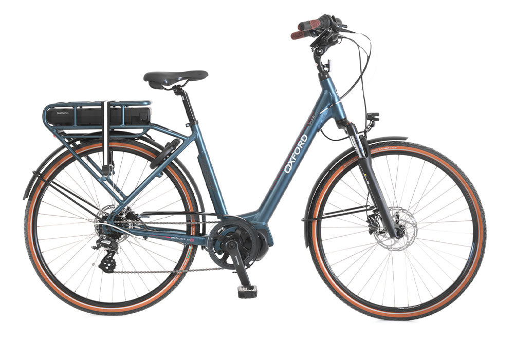 SX2.0 DAME 43 MAT ZWARTBLAUW 7V+DISC – Oxford Bikes Shop